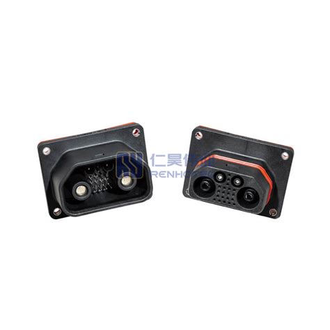 8 0 Hybrid Power Connector 200a 1000v Dc Ip67 Waterproof Straight