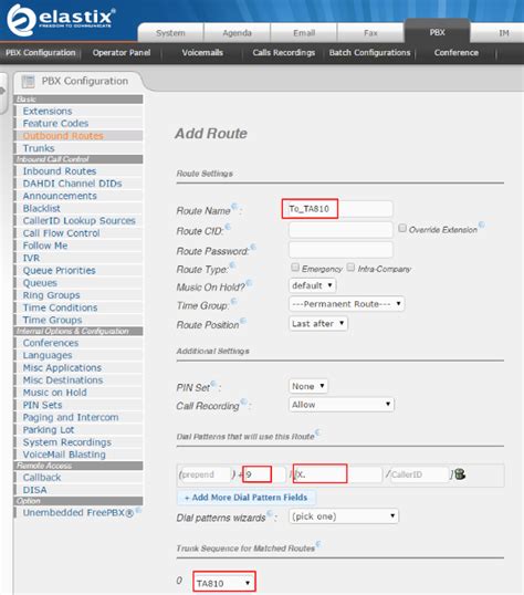How To Connect Elastix To Ta Fxo Gateway Yeastar Support