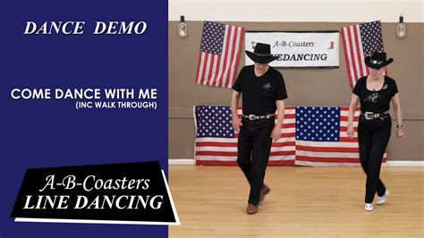 Come Dance With Me Line Dance Demo Walk Through Youtube