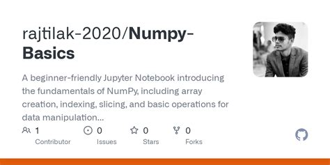 GitHub Rajtilak 2020 Numpy Basics A Beginner Friendly Jupyter