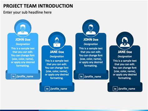 Project Team Introduction PowerPoint And Google Slides Template PPT