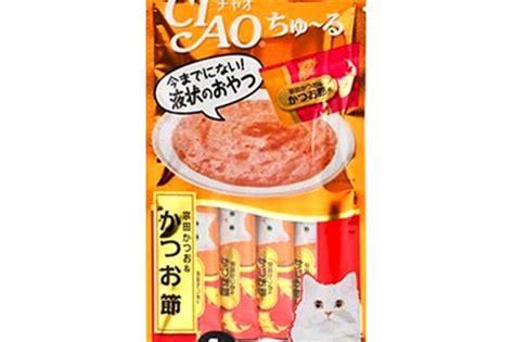 고양이 사료·간식 4sc 75 챠오츄르 가다랑어and가츠오부시 14g X 4p X 8개 오늘의집 쇼핑