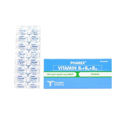 Pharex Vitamin B1 B6 B12 Side Effects At Andrea Newton Blog