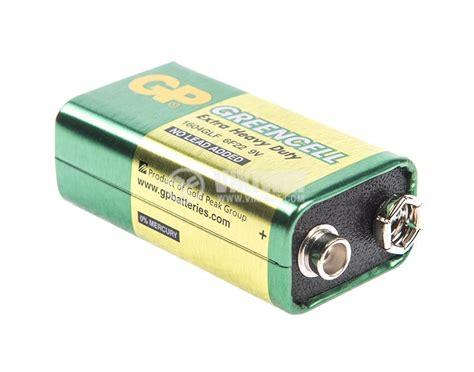 Алкална батерия 9V GP BATTERIES - ВИКИВАТ