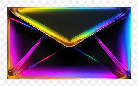 Png D Render Neon Mail Free Png Rawpixel