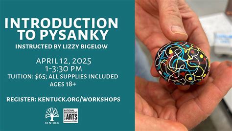 Introduction To Pysanky Kentucks Workshops Northport Al