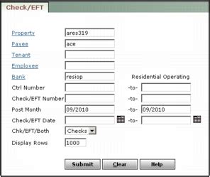 Reviewing Checks And EFT Payments