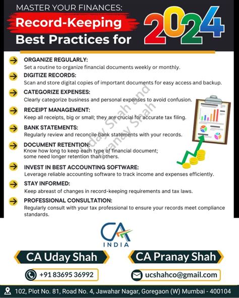 Master Your Finance Series How To Stay Organized Ca Pranay Shah Posted On The Topic Linkedin