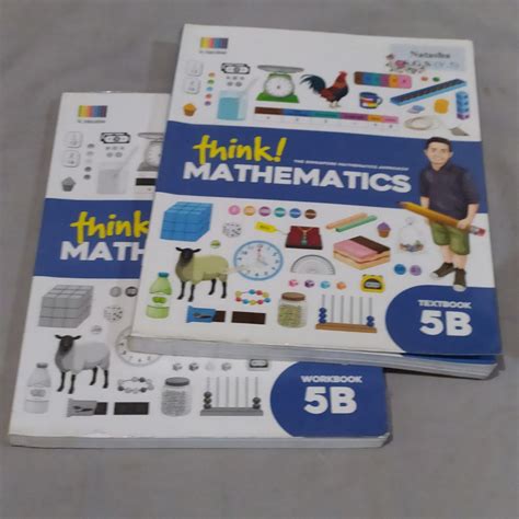 Buku Think Mathematics Workbook And Textbook 5B Buku Alat Tulis