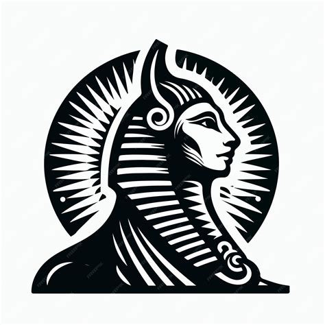 Sphinx Logo Illustration Premium Ai Generated Vector