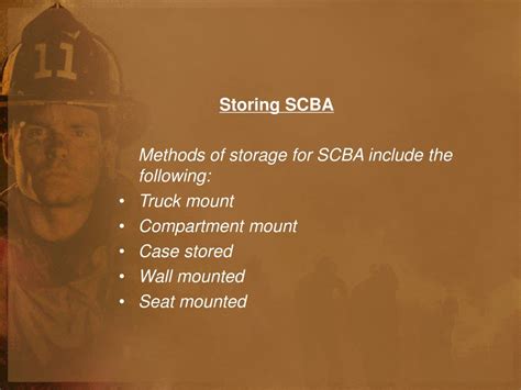 Ppt Wellington County Fire Training Scba Presentation Powerpoint