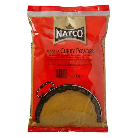 Natco Madras Curry Powder 1kg My Africa Caribbean