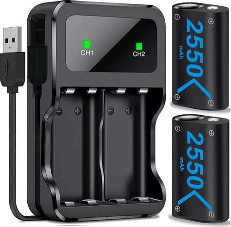 Beboncool Wireless Xbox Series X Controller Battery Pack Blue 2 Count Shop Black Friday