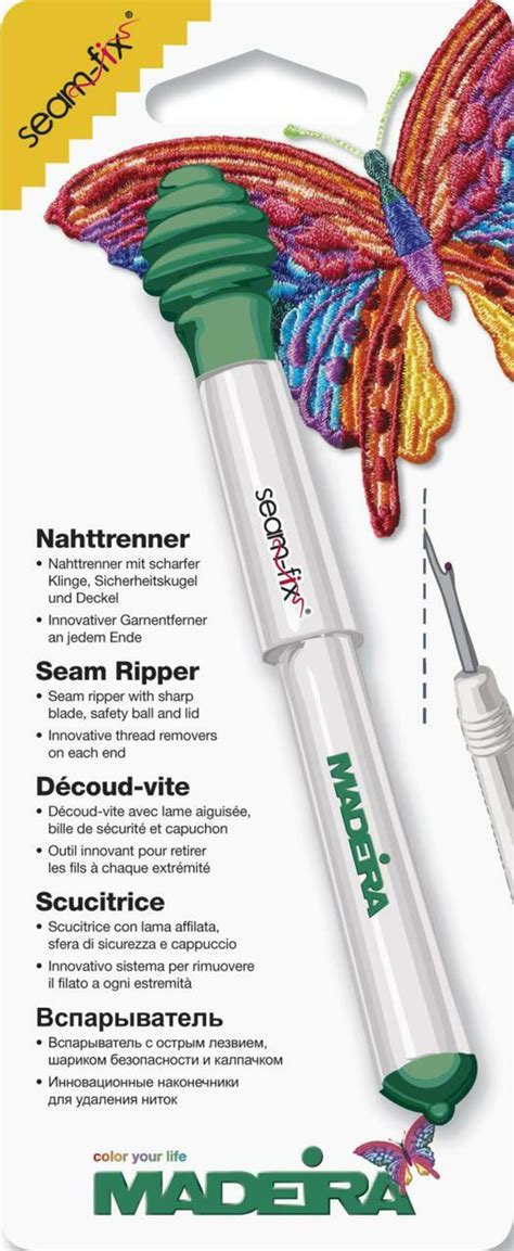 Madeira Seam Ripper Seam Fix Bernina Sewing Centre Tauranga