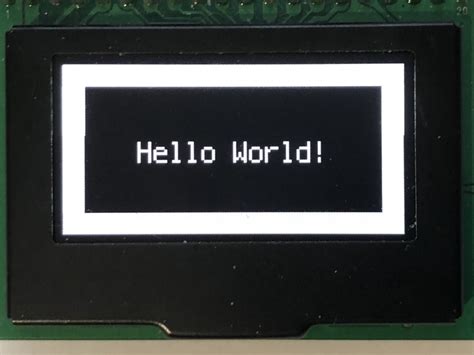 Circuitpython Usage 15 And 24 Monochrome 128x64 Oled Display Module