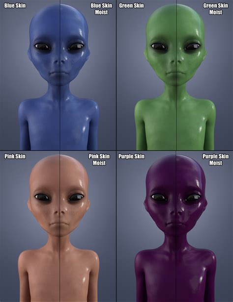 Grey Alien For Genesis 3 Female Daz 3d