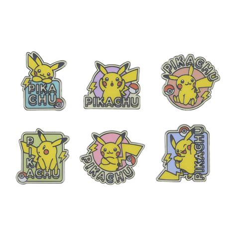 Pin Collection Glow In The Dark Pok Mon Wcs Pikachu Meccha Japan