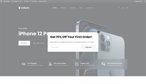 How To Create A Custom Pop Up With Newsletter Subscribe In WordPress
