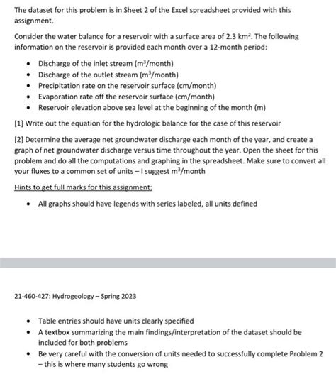 Solved The Dataset For This Problem Is In Sheet 2 Of The