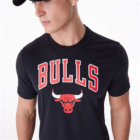 Chicago Bulls T Shirt New Era Regular Black Usa Sports
