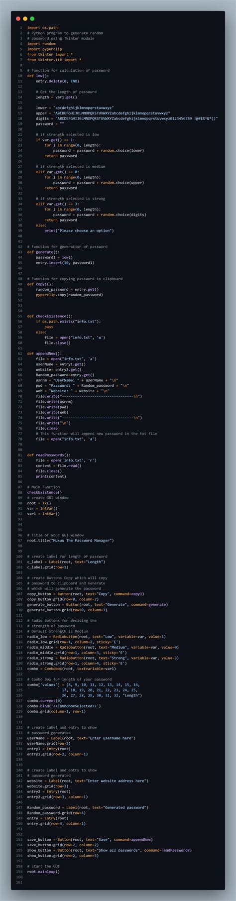 Python Development Internship Coding Security Passwordgenerator Mustafa Pinjari