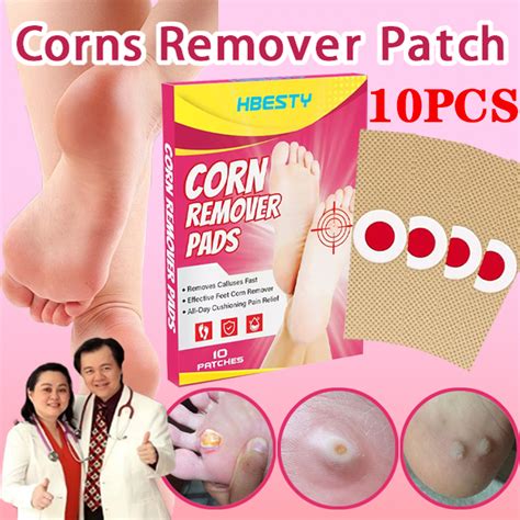 Foot Corn Remover Pads Warts Remover Patch Calluses On The Feet For