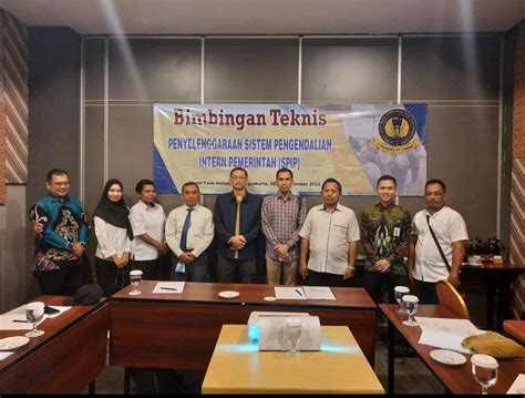 Bimtek Sistem Pengendalian Intern Pemerintah Spip Dan Manajemen Risiko Spip Tahun 2023
