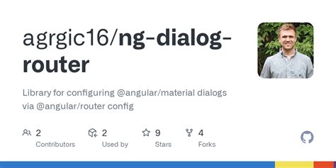 Github Agrgic16ng Dialog Router Library For Configuring Angular
