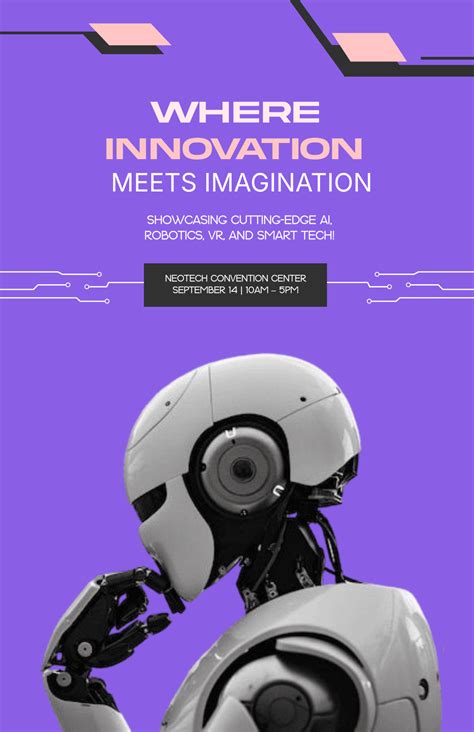 Free Legal Technology Solutions Expo Poster Template To Edit Online