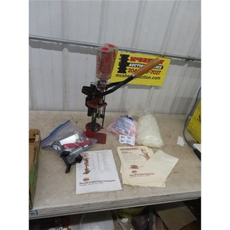 Mec 650 Reloading Press With Accessories Mcsherry Auction Service Ltd