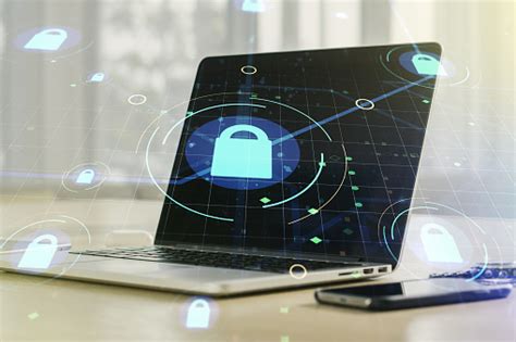 Paparan Ganda Hologram Kunci Kreatif Dengan Chip Pada Latar Belakang