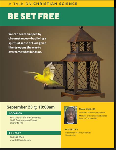 2023 Lecture Flyer First Church Of Christ Scientist Charlotte