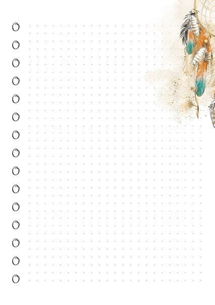 Plantilla Apunte Digital Decorar Hojas De Cuaderno AA0