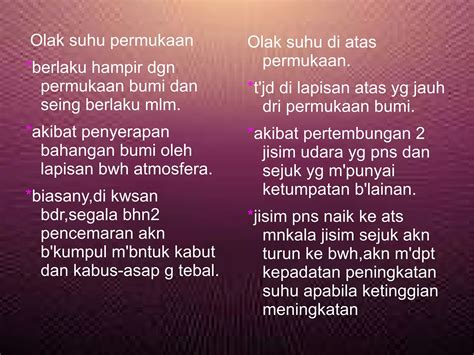 Taburan Suhu Secara Menegak PPT