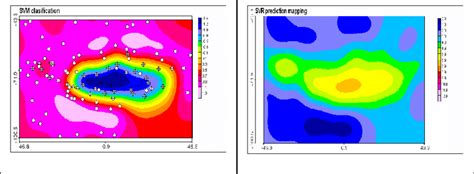 Support Vector Machines For Geospatial Data Decision Function For Two