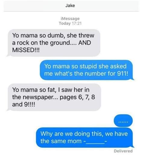 Yo Mama Jokes Dumb