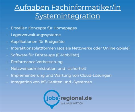 Fachinformatiker Für Systemintegration Berufsprofil Jobs Regional Fachinformatiker Für Systemintegration Berufsprofil Jobs Regional