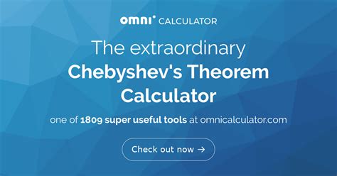Chebyshevs Theorem Calculator Chebyshevs Theorem Calculator