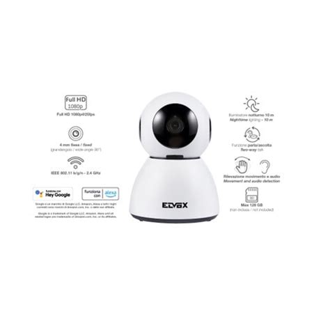 Vimar Elvox Cctv Pt Wi Fi Full Hd Cam 1080p 4mm Onward Ph