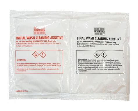 Laticrete Spectralock Pro Grout 377 Cleaning Additive Packets
