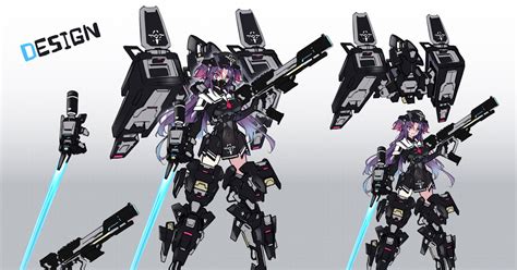 オリジナル メカ少女デザイン 20210503 Haruiのイラスト Pixiv