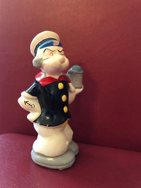 Vintage Popeye And Olive Oyl Salt And Pepper Shakers Etsy
