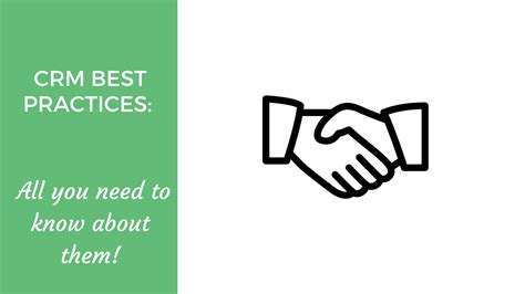 Crm Best Practices All You Need To Know About It