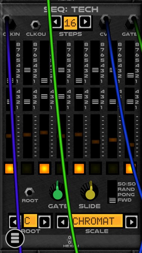 Hexen Modular Synthesizer لنظام Android تنزيل