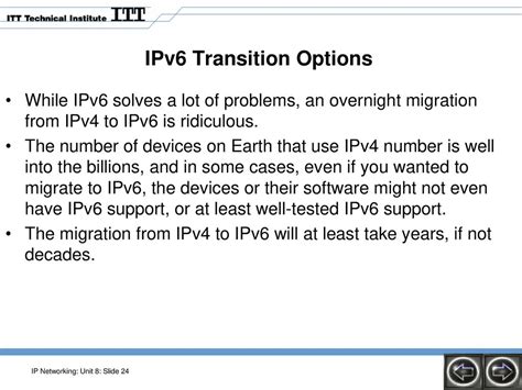 Unit 8 Troubleshooting Routing Protocols And IP Version 6 Chapters 22 23 NT2640 U8 PS1 IP