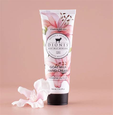 Dionis Goat Milk Hand Cream 1oz Nicola Flora