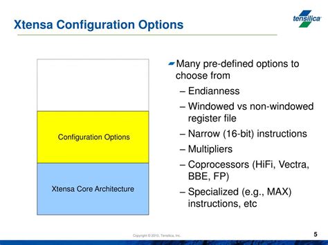 ppt xtensa c and c compiler ding kai chen tensilica inc dkchen