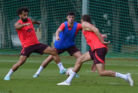 Kostas Tsimikas Wrestles With 19 Year Old Youngster In Liverpool Training