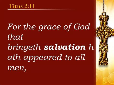 0514 Titus 211 The Grace Of God Powerpoint Church Sermon Powerpoint
