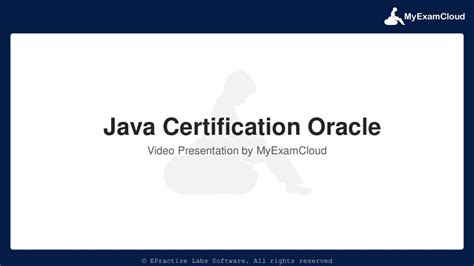 java certification oracle ppt